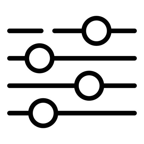 Filter Search Option Icon Outline Style 15887187 Vector Art At Vecteezy