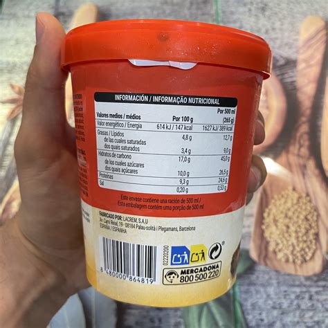 Médula Residente Inhibir barras de helado mercadona a nombre de