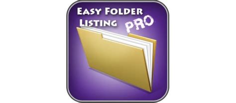 Easy Folder Listing Pro 3 2 12
