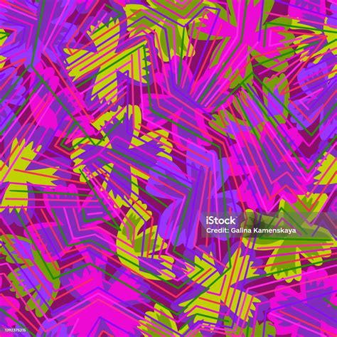 만화 스타일의 꽃 원활한 패턴 깨진 선 배경에 야생화 오버레이로 만든 Ditsy 식물 배경 장식 목초지 꽃 봉오리와 추상적
