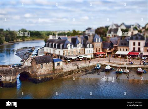 Saint Goustan Port Town Of Auray Departement Of Morbihan Brittany
