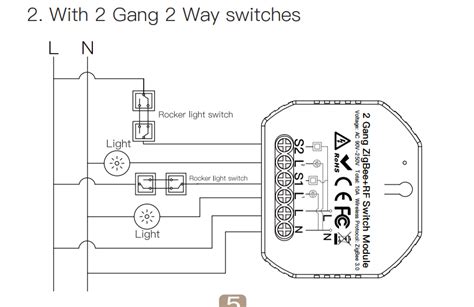 Uk 2 Way Light Switch Zigbee Module Wiring Help Hardware Home