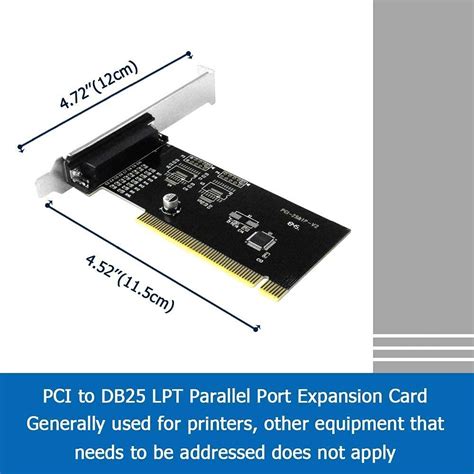 Pci Lpt Parallel 25 Pin Card Reliable Printer Connectivity