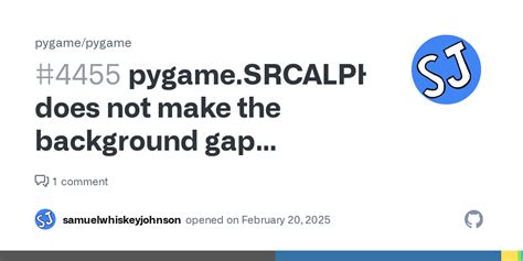 Pygame Srcalpha Does Not Make The Background Gap Between The Bounding Rect And The Surface