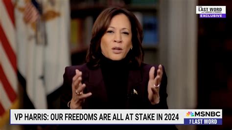 Kamala Harris Serves Up Another Word Salad About Most Election Of Our