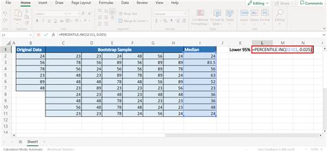 How To Perform Bootstrapping In Excel Sheetaki