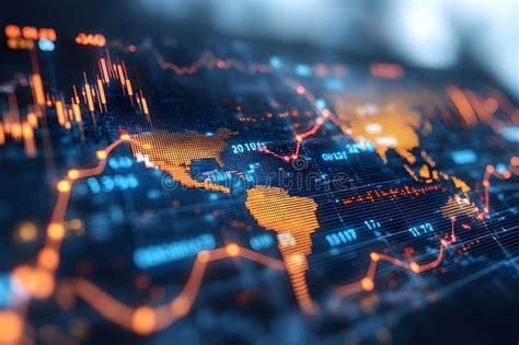 Global Financial Market Trends And Data Visualization For Business Insights Generative Ai Stock