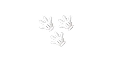 Mickey Mouse Glove Printable
