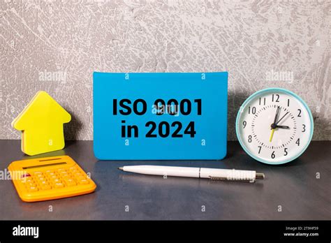 Word Writing Text ISO 9001 In 2023 Business Concept On The Table