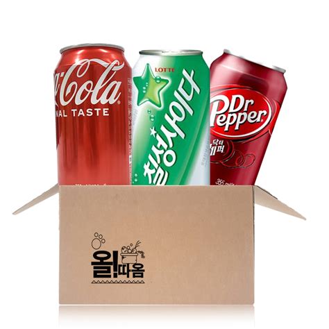 코카콜라 350ml 6개칠성사이다 355ml 6개닥터페퍼 355ml 6개 뚱캔 홈플러스 택배배송