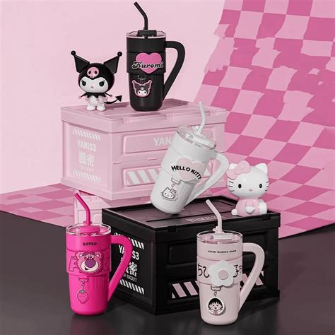 Sanrio Kuromi Hello Kitty Lotso Maruko Thermos Cup 860 Ml At Rs 3999