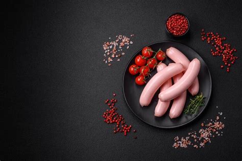 Premium Photo Delicious Fresh Vegetarian Sausage Or Sausage Made From