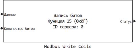 Modbus Write Coils Документация Engee
