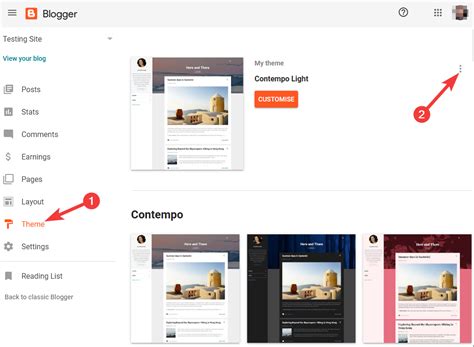 How To Install Your Blogger Template Pipdig Support
