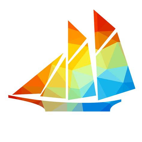 Download Sail Ship Silhouette Low Poly Svg Freepngimg