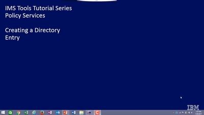 IMS Tools Defining Users Who Can Receive Exception Notification Messages IBM MediaCenter