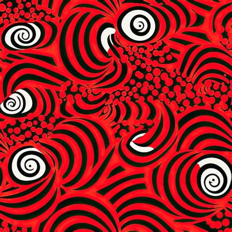 Premium Photo Patterns Created Using A Repeated Spiral And Swirl Motif