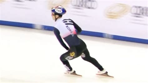 2022 23 ISU 쇼트트랙 마지막 순간 찬스 놓치지 않고 1위로 들어온 장성우 월드컵 3차 남자 1500m SBS