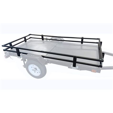 Dk2 4 Ft X 8 Ft Open Rail Kit For Folding Trailer Mft4x8rk The Home