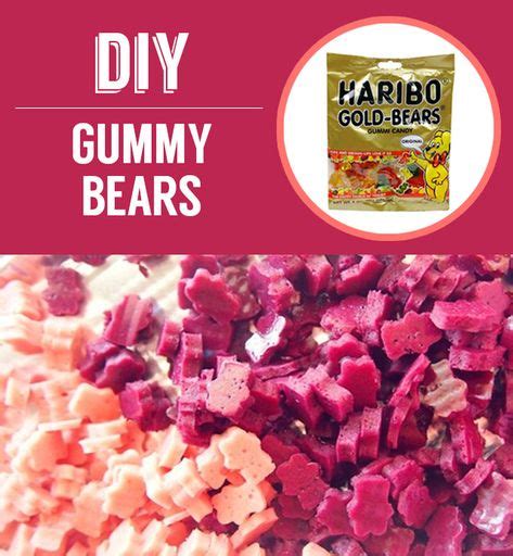 Delicious Homemade Gummy Bears Recipes