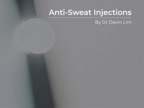 Effective Anti Sweat Injections Hyperhidrosis Treatment Cutis Clinic
