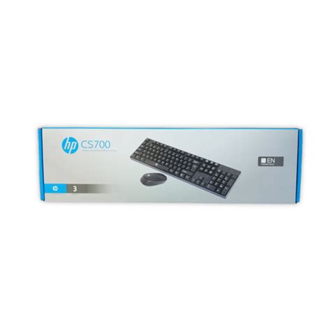 Hp Wireless Keyboard And Mouse Combo Cs700 Blitz Store