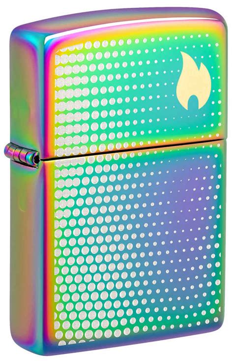 Zippo Dots And Flame Design 46569