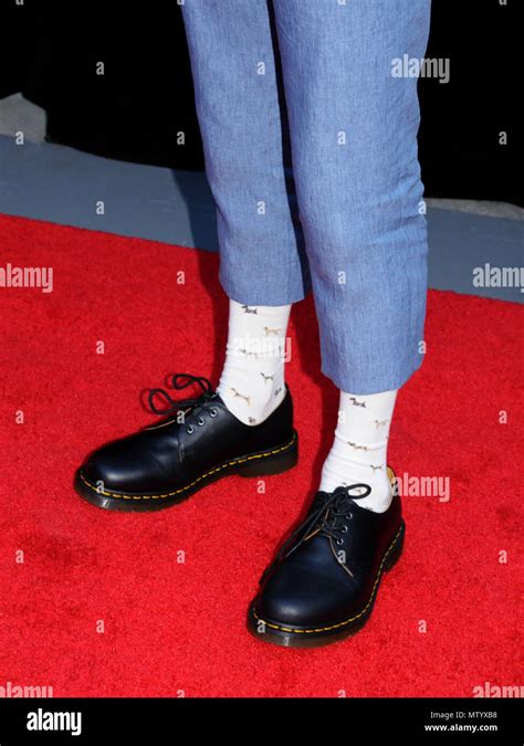 Los Angeles Ca May 31 Actor Conner Mcvicker Shoe Detail Attends