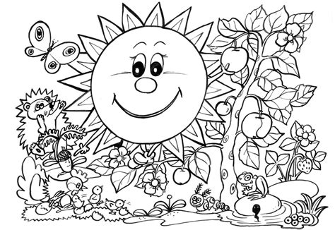 Coloriage Nature 100 Coloriages Paysage Montagnes Mer
