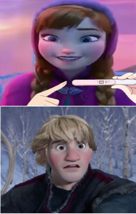 Kristoff X Anna Pregnancy Test Meme By Brandonale On Deviantart