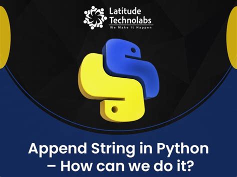 Append String In Python How Can We Do It Mobile Web Development