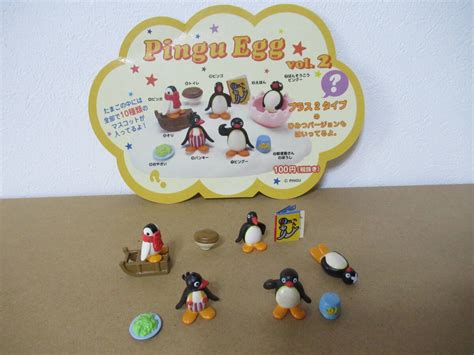 Yahooオークション ピングーエッグ2 Pingu Egg Vol2 Pop付き ミニ