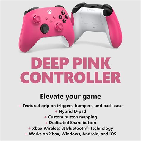Xbox Core Wireless Gaming Controller Deep Pink Xbox Series X S