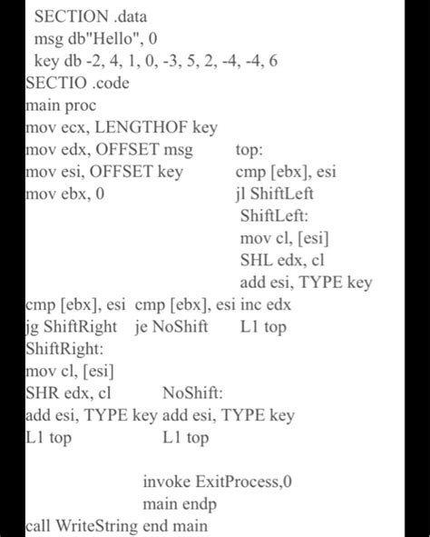 Written In Masm I Need Help Fixing My Code And