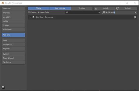 Wtyczka Archimesh Do Blendera Biegun Studio Agencja Interaktywna