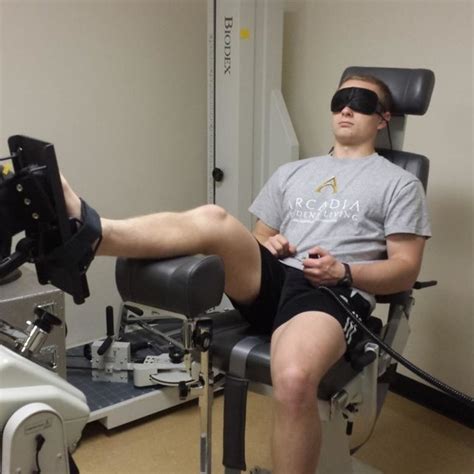 Ankle Joint Proprioception Assessment Download Scientific Diagram