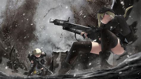 Military Anime Wallpapers Wallpaper Cave