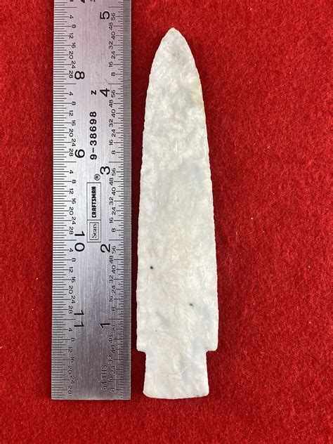 At Auction Scottsbluff Indian Artifact Arrowhead