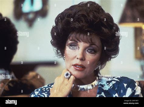 British Actress Joan Collins Is Shown In An Undated Photo Location