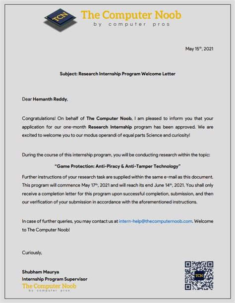 Hemanth Reddy On Linkedin Internship Research Computerscience Cybersecurity