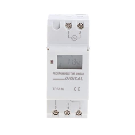 Ac 220v 16a Digital Lcd 7 Day Programmable Timer T Grandado
