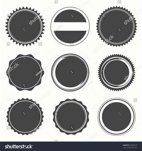 Blank Round Stamp Images Stock Photos Vectors Shutterstock