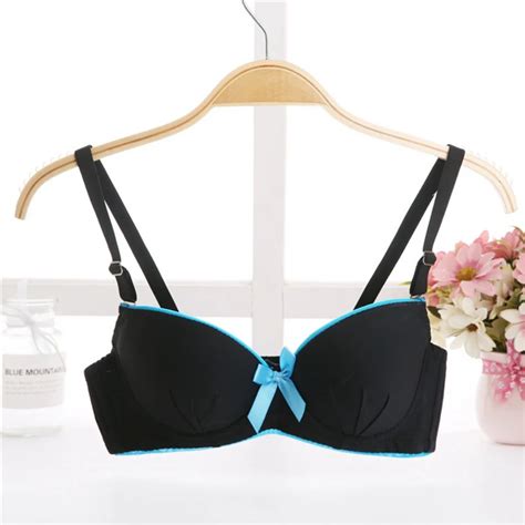 2019 Candy Color Cute Girl Bra Steel Ring Gather Underwear Comfortable