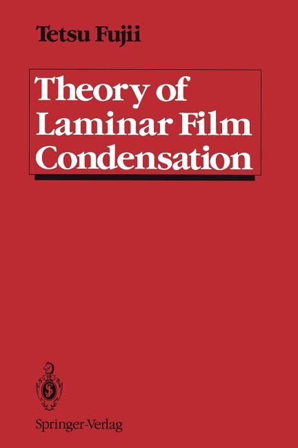 Theory Of Laminar Film Condensation Paperback