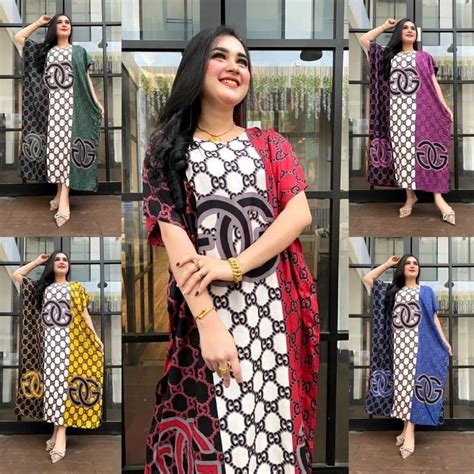 Jual Daster Lowo Kalong Jumbo Kekinian Motif Brand Gucci Shopee Indonesia