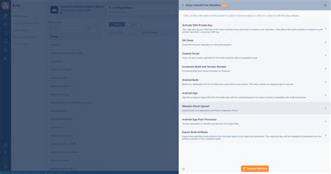 Maestro Cloud Upload Appcircle Docs