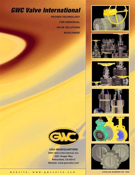 Pdf Gwc Valve International Brochure Dokumen Tips