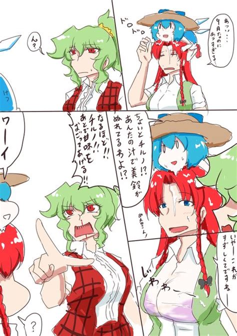 幽香さんの隣に美鈴が写りこむ現象が多発しているのでこの現象が私のバグな 鰤十刀2 11華激ノ宴香26 さんのマンガ ツイコミ 仮