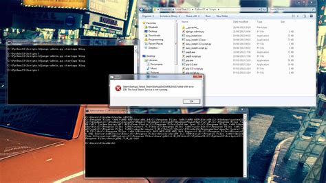 Command Line Steamstartup Failed With Error Django Stack Overflow
