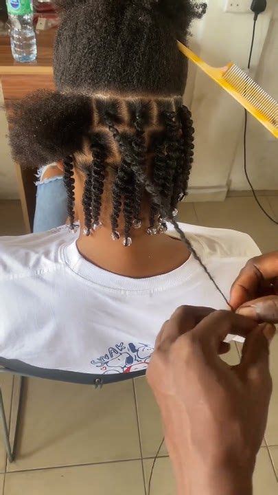 African Threading 🧵 Hairstyle 💇‍♀️ Natural Hair Styles African